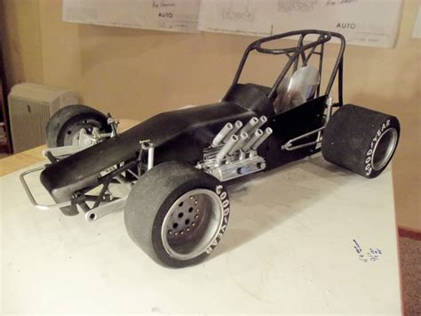 8th Offset Sprint Car WIP Other Racing Road Racing Land Speed Racers Model Cars
