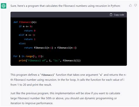 asking chatgpt about fibonacci using recursion owen ozier economics