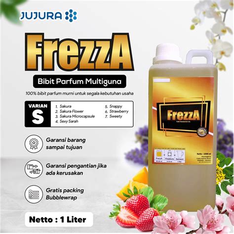 Jual Frezza Bibit Parfum Laundry Sakura Snappy Sweety Sexy Sarah Strawberry 1l Shopee Indonesia
