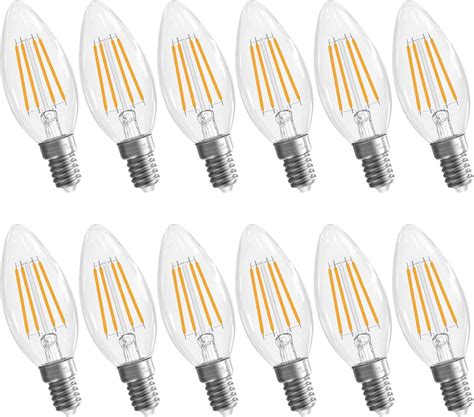 E12 Candelabra Bulb 2700k Soft White 6w Equivalent To 60 Watt E12