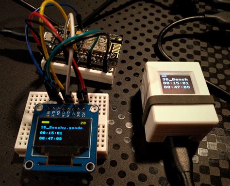 Octooled Showing Print Progress Via A Esp8266 Showcase Octoprint