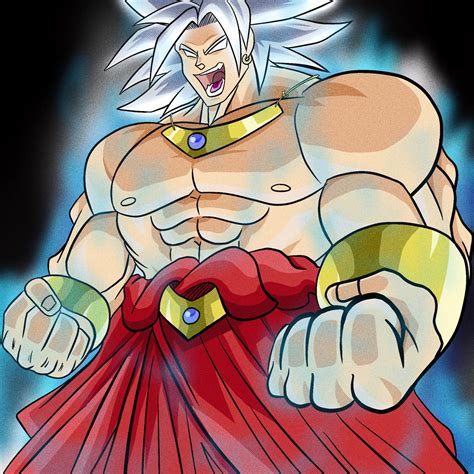 Ultra Instinct Broly By Bontanart On Deviantart