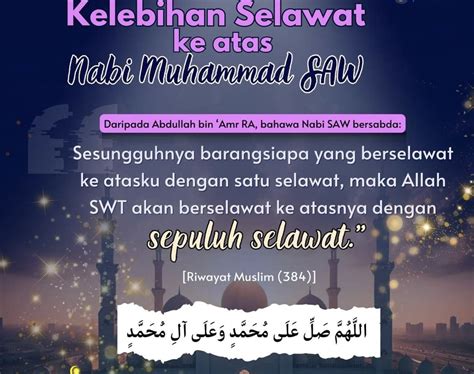 Ahmad Sanusi Husain Kelebihan Selawat Ke Atas Nabi Muhammad Saw