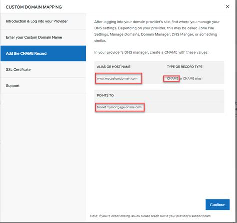 Adding A Custom Domain To Consumer Connect Lender Toolkit Help Docs