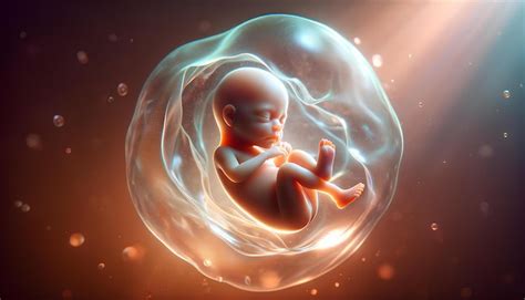 Premium Photo A Lifelike 3d Render Of A Fetus In The Womb