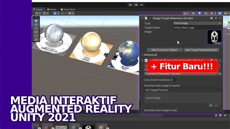 Tutorial Media Interaktif Augmented Reality Unity 2021 Youtube