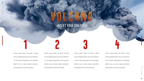 Volcano Powerpoint Template