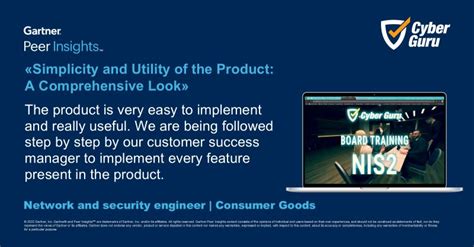 Cybersecurityawareness Customerfeedback Gartnerpeerinsights