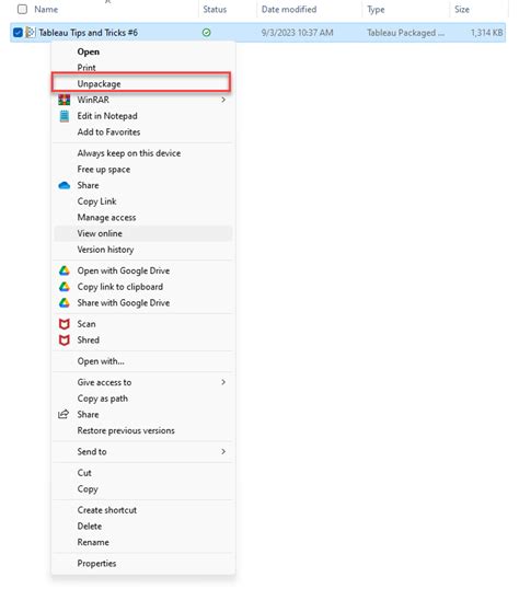 Tableau Tip 6 Get The Original Data File From A Tableau Twbx File Michael Sandbergs Data