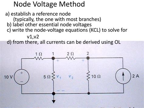 Chapter 3 Circuit Analysis Techniques Node Voltage Mesh Current Ppt