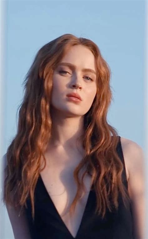 Sadie Sink For Armani Beauty Sadie Sink Beautiful Redhead The Most