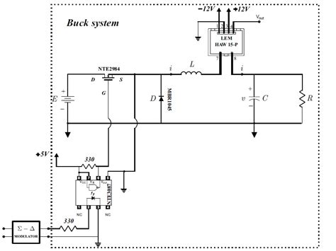 ALL ENGINEERS BLOG CIRCUIT DIAGRAM OF THE BUCK CONVERTER PROTOTYPE