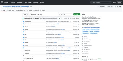 Azure Search Openai Demo构建基于azure Ai Search和azure Openai的智能问答系统 懂ai