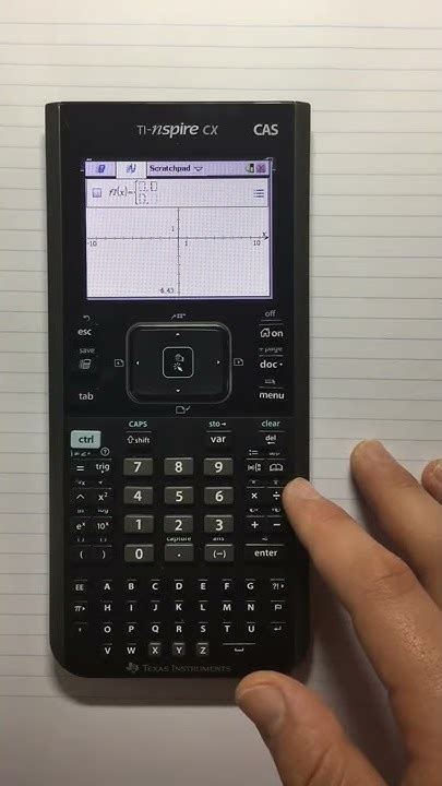 How To Graph A Piece Wise Function On The Ti Nspire Cx Cas Youtube