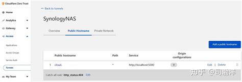 如何利用cloudflare实现低成本群辉nas内网穿透【原创】 知乎