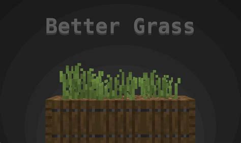 Better Grass Minecraft Texture Pack