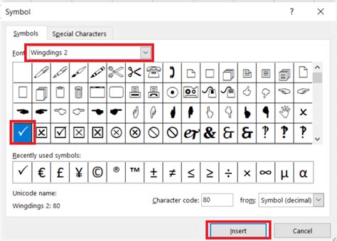 Insert A Tick Symbol Checkmark In Excel Geeksforgeeks