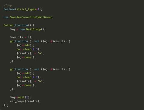 Open Swoole On Twitter Use Waitgroup To Sync Multiple Concurrent