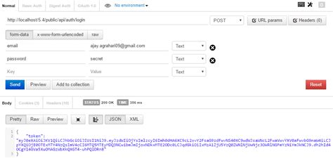 Api Authentication Using Jwt In Laravel 54 Tutorial With Example