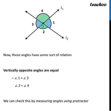 Angles Formed By Intersecting Lines With Examples And Summary