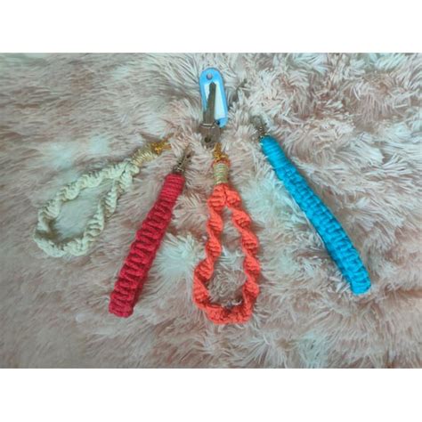 Macrame Keychain Pattern Pdf Wristlet Key Chain Macrame For Inspire Uplift