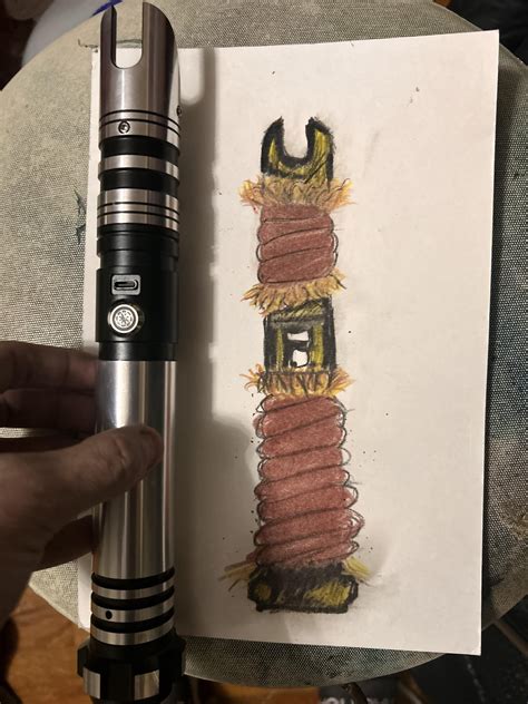 First Custom Hilt Rlightsaber