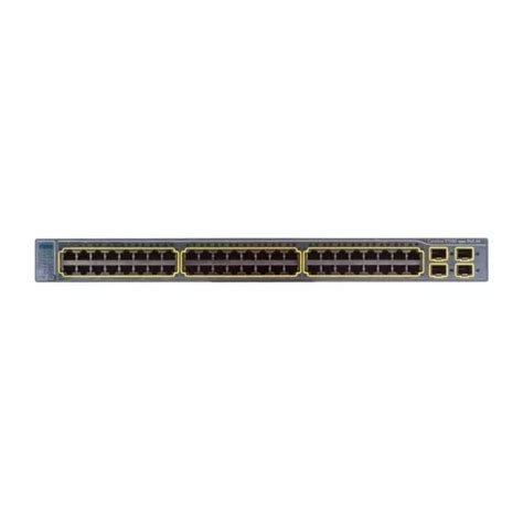 Ws C3750 48ps S Cisco Catalyst 3750 48 Port Poe Switch