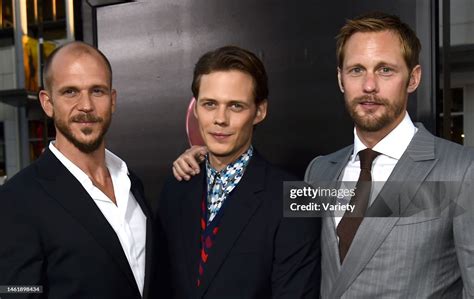 Gustaf Skarsgard Bill Skarsgard And Alexander Skarsgard News Photo