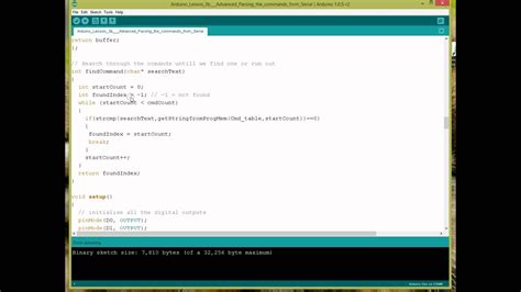 Arduino Lesson B Optimized Advanced Command Processing YouTube