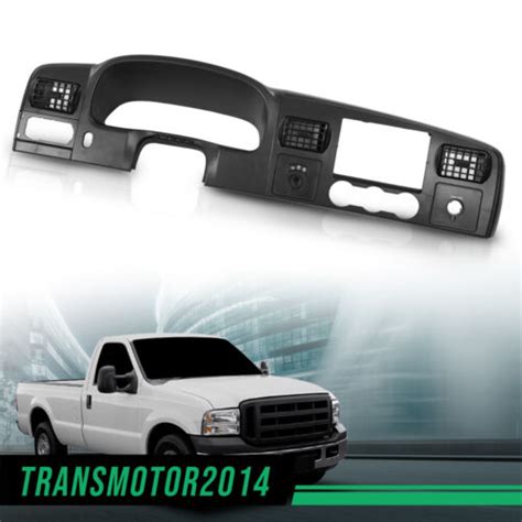 Fit For 2005 2007 Ford F 250 Super Duty Dash Bezel Dash Board Black