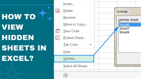 How To View Hidden Sheets In Excel Earn And Excel Worksheets Library