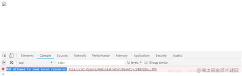 Not Allowed To Load Local Resource 报错解决方法不允许直接访问我们就需要配置一个虚拟 掘金
