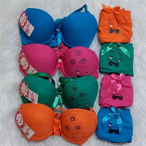 خرید و قیمت ست اسفنجی عروسکی دخترانه نخ پنبه از غرفه لباس زیر رها