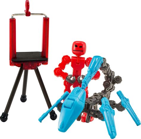 Amazon Com ZING Klikbot Studio Pack Thud Red Toys Games
