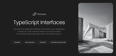 Leveraging Typescript Interfaces For Scale