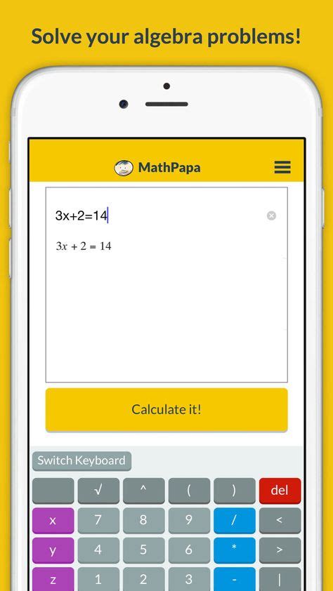 Mathpapa Algebra Calculator Apps Resource Centre