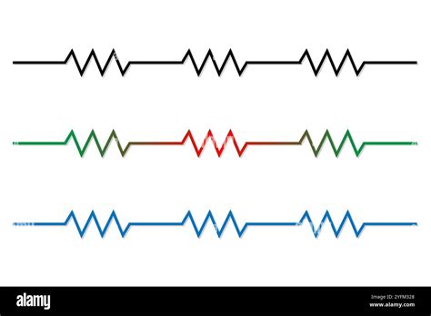Circuit Diagram Symbols Cut Out Stock Images And Pictures Alamy