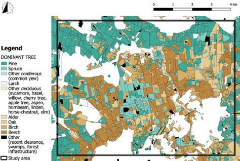 Forest Extent And Structure As Of January 1 St 2018 © Forestry Download Scientific Diagram