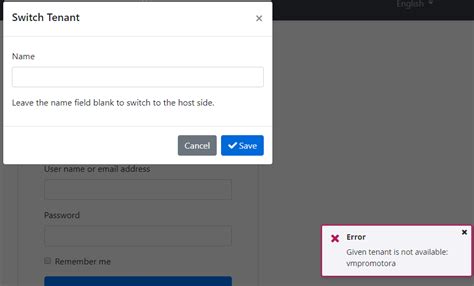 Switch Tenant Ignore Case · Issue 2191 · Abpframeworkabp · Github