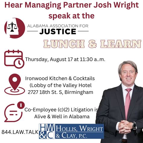 Hollis Wright And Clay Pc On Linkedin Catch Managing Partner Josh