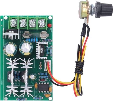 Dc Motor Speed Controller 20a Stroomregelaar 12v 24v 36v 48v Pwm Controller Module Bol