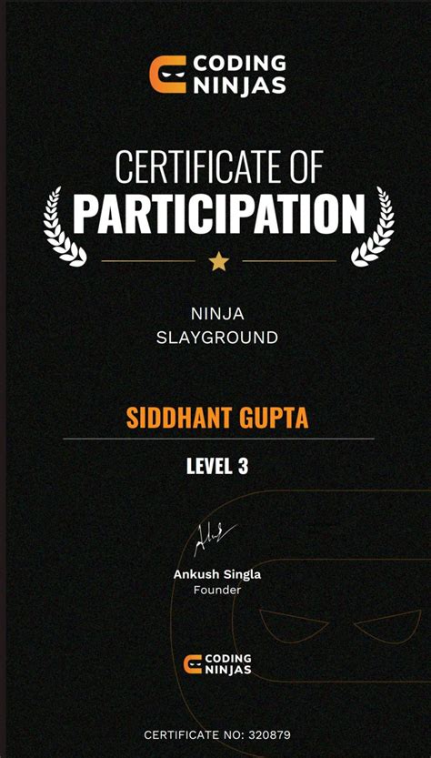 Siddhant Gupta On Linkedin Codingninjas Slaygroundchallenge Codingskills Problemsolving