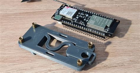 LILYGO TTGO T CALL DIN Rail Mount By Ereenke Download Free STL Model Printables Com