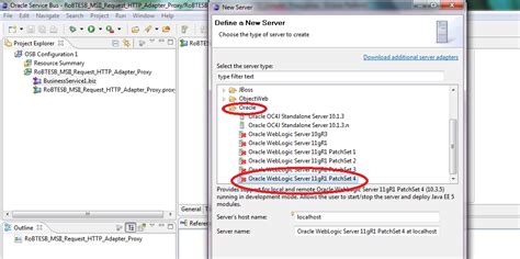 Oracle Service Bus Osb Dev Using Eclipse Getting Started