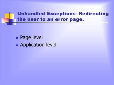 Ppt Exception Handling In Net Powerpoint Presentation Free Download
