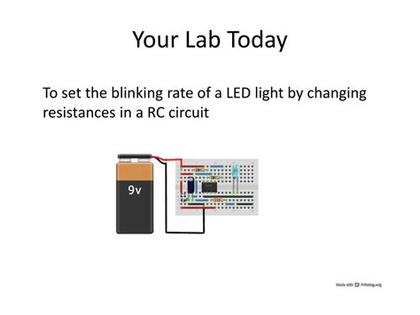 PPT Blinking LED Lab PowerPoint Presentation Free Download ID 2631924