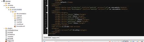 Javascript Titanium Module Android Requested Module Not Found