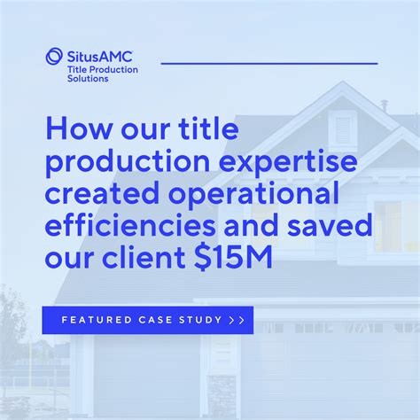 Title Production Solutions SitusAMC SitusAMC