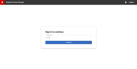 Setting Up Authentication Redgate Test Data Manager Product Documentation