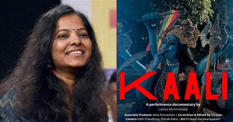 Leena Manimekalai Gets Protection From Sc Against Firs For Depicting Goddess Kaali Smoking A